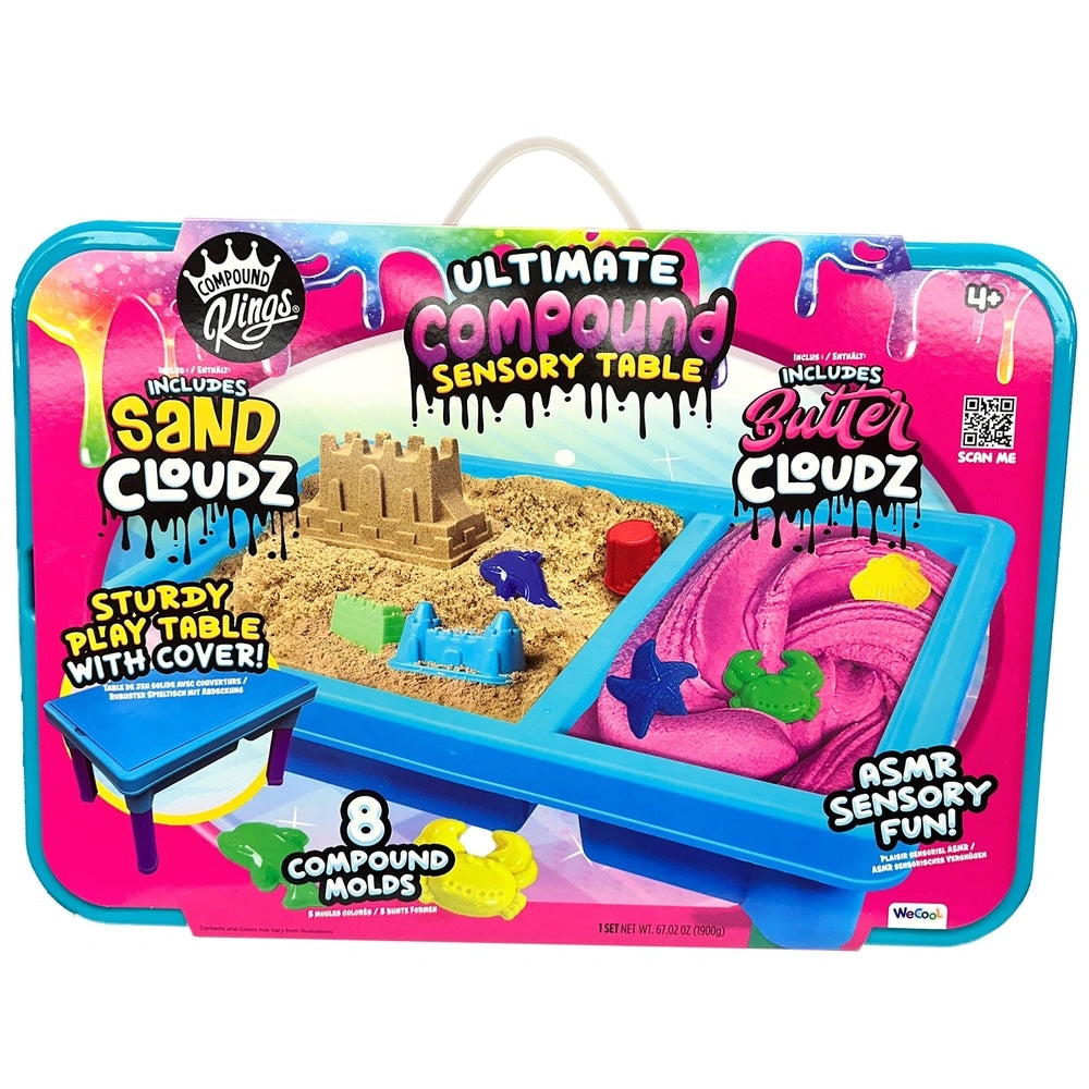 Ultimate Compound Sensory Table with Cover and Removable legs